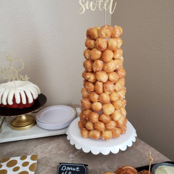 Love is Sweet Cake Topper, Sweet Table Cake Topper, Bridal Shower ...