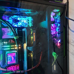 Customized RGB Panels for ROG STRIX Helios Case Decorative Backplates ...