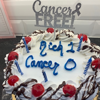 Cancer Free Cake Topper, Cancer Survivor Cake Topper, Cancer Survivor ...