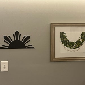 Baybayin Mabuhay Wall Art, Filipino Art, Philippines Gift, Metal Wall ...