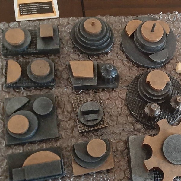 Star Wars Junk Pile With Various Pieces, Switches, Buttons, Gadgets ...