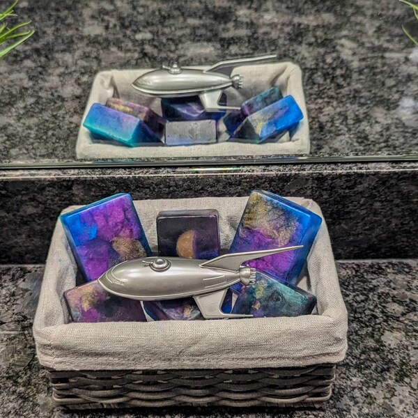 Halloween Handcrafted Soap Mummy or Frankenstein Alien or Skull Theme ...