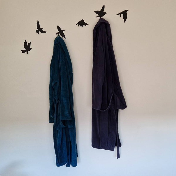Wall Decor Hooks Cute Small Hooks Birds Lover Decorative Hooks Entryway ...