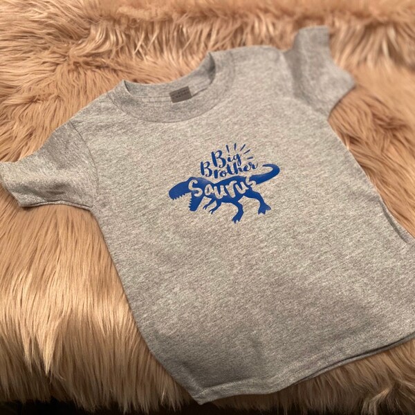 Big Brother Saurus Svg, T-rex Dinosaur Svg, Big Bro Svg Dxf Eps Png ...