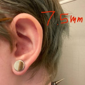 Septum Stretching Kit Black Acrylic Pincher Kit Septum & Ear Gauging ...