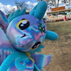 Build A Dragon Backpack,large Plush Dragon Backpack Minky With Custom ...