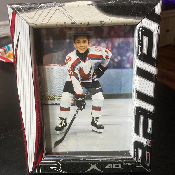 Set of 4 - Hockey Puck Frames-free SHIPPING in US - Etsy