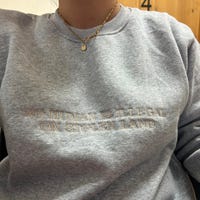 Couple Embroidered Sweatshirt, Professional Yapper Sweatshirt, Listener ...