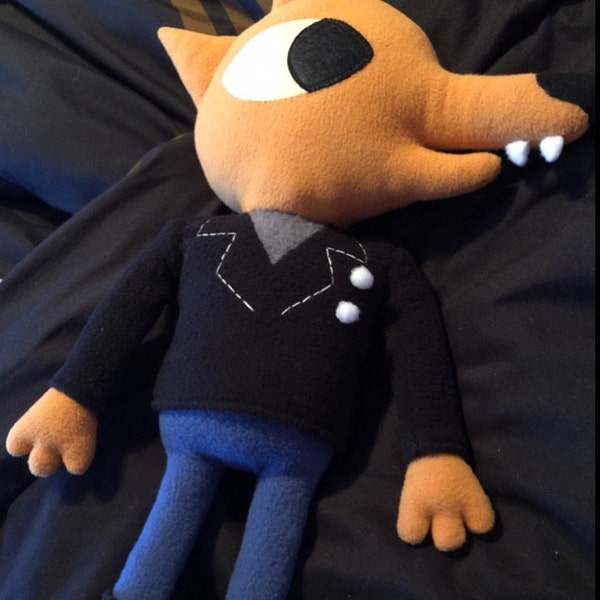 Gregg Plush Night in the Woods Game Insired - Handmade Plush Doll, 14.6 ...