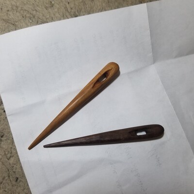 Large Two-eyed Bone Nalbinding Needle - Etsy