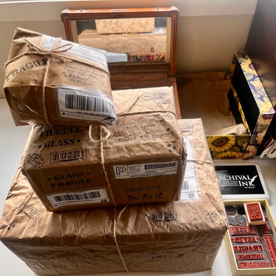 Wavey Lines, Wavy Postal Mark, Cancellation, Vintage Post Mark ...