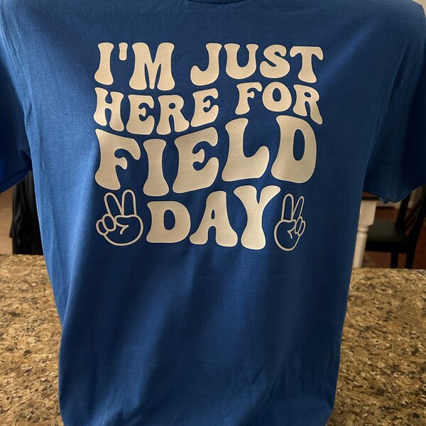 I'm Just Here for the Field Day SVG, Retro Field Day Svg, School Game ...