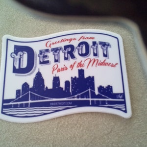 Detroit Sticker Bundle of 10 - Etsy