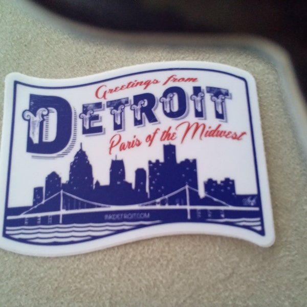 Detroit Iron on Patch - Etsy