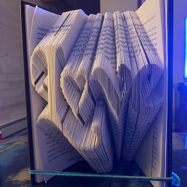 Book Folding Patterns - LOVE - 556 Pages, + Tutorial Valentine's Day ...