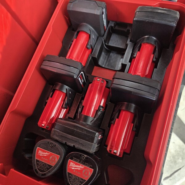 Rail Clamp Level Holder for Milwaukee Packout - Choose Large or Small ...