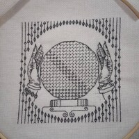 Circles Sampler Blackwork Pattern, PDF Blackwork Embroidery Chart, Downloadable PDF Embroidery ...
