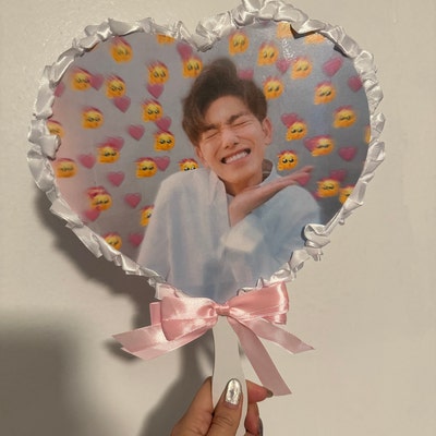 Aespa drama Photo KPOP Picket / Fan With Ruffles - Etsy