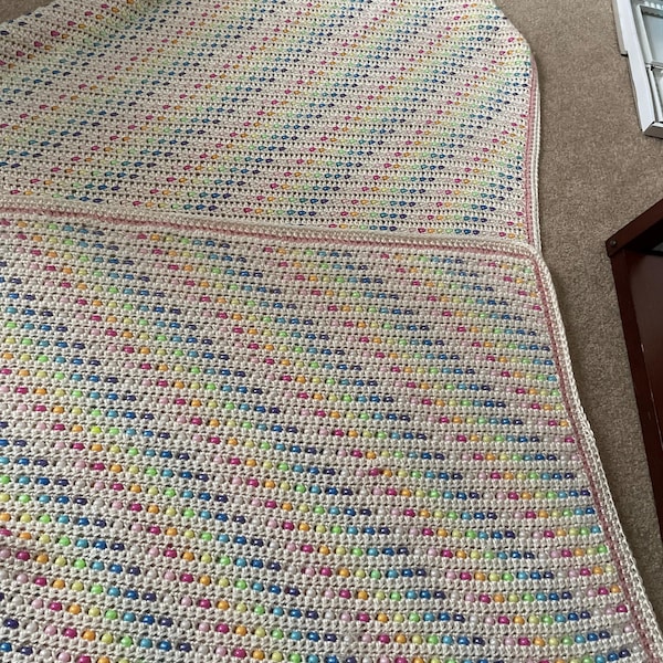 Crochet Pattern / Crochet Weighted Blanket / DIY Bead Blanket / Easy ...