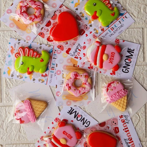 Printable DIY Cookie Kit Instruction Card - 3.5" X 5"- Printable Cookie ...