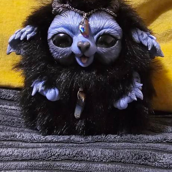 Teddy Bat With Mobile Wings and Red Eyes Stuffed Animal Toy Bat Cub - Etsy