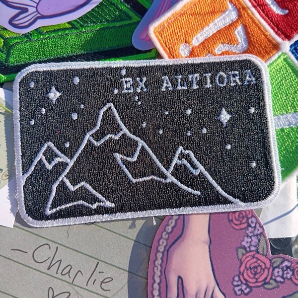 Spooky Archives Ex Altiora Patch - Etsy