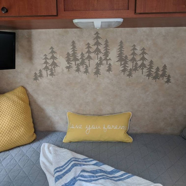 Friendly Sasquatch in the Forest Wall Decal Set - Bigfoot Decals ...