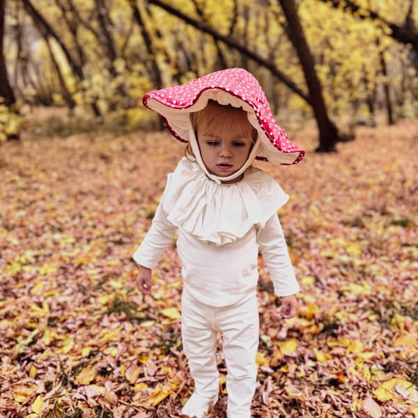 Mushroom/toadstool Costume for Kids and Toddlers, Halloween Costume - Etsy
