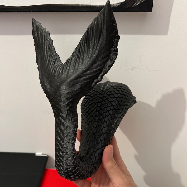 Mermaid Tail Wall Art - Fantasy - Wall Mount- 3D Printed - Multiple ...