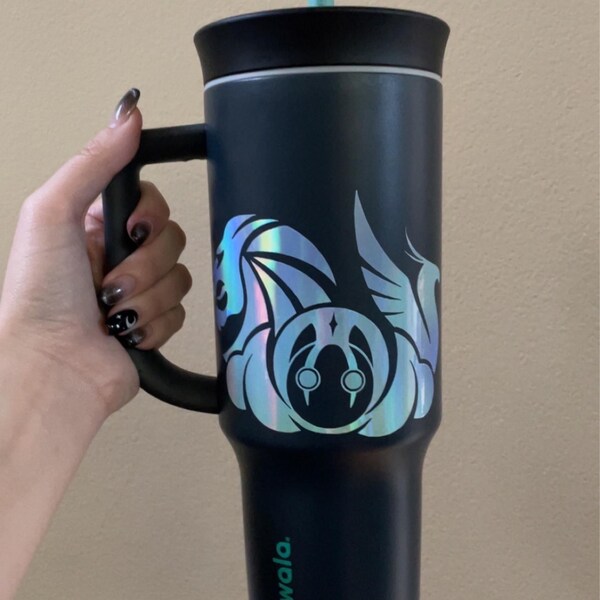 Dabin Flower Name Logo Sticker - Etsy