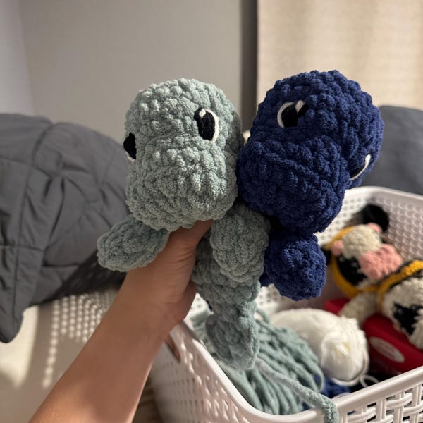 Winnie the Mini Bunny Snuggler Crochet Patterns Crochet Plushies - Etsy