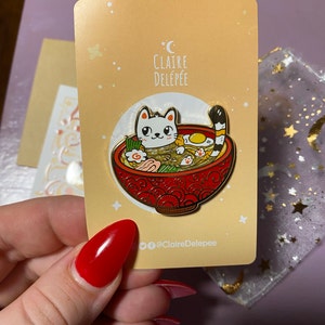 Star-catching Mouse : a Cute Kawaii Pins Cute Enamel Pins - Etsy