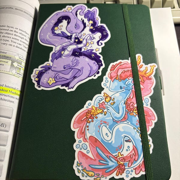 Dragon Stickers! - Etsy