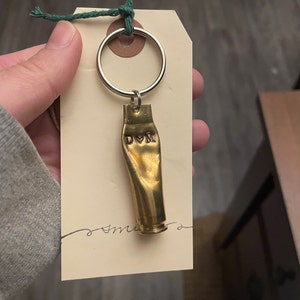 Bullet Keychain Hand Stamped Personalized Bullet Keychain | Etsy