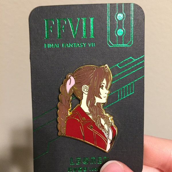 Final Fantasy VII Remake / FF7R - Hard Enamel Pin - Etsy