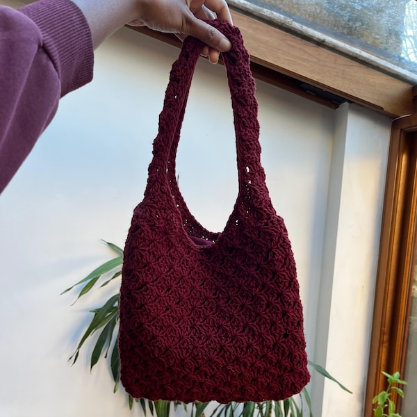PDF File for Crochet Pattern (english), Celeste Bag, Pictures and Video ...