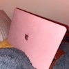 Frosted Leather Pink Hard Case Cover for MacBook Air 13 M1 M2 13.6 ...