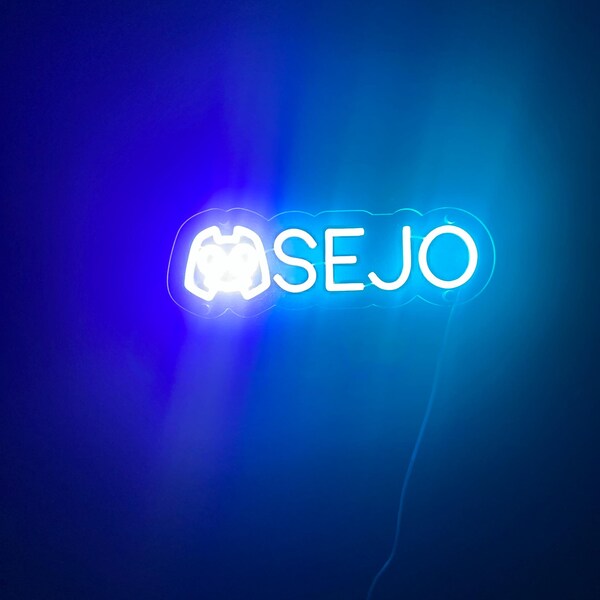 Custom Youtube Neon Sign Neon Youtuber Light Custom Youtuber Neon Sign ...