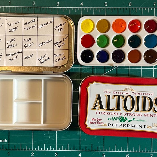 Altoid Tin Inserts -INSERT ONLY- Organizer Tray Art Pallet Survival ...