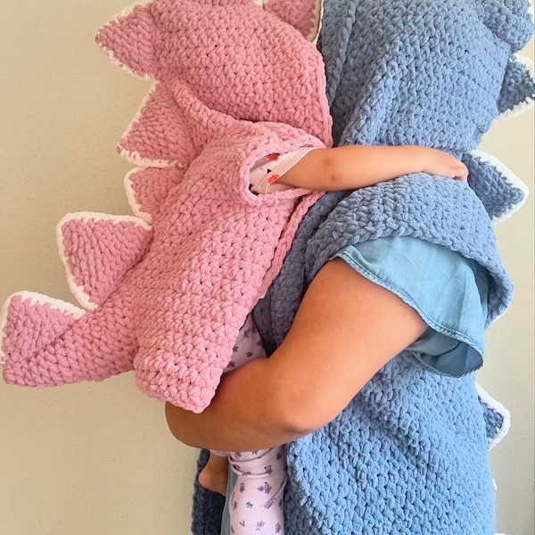 Kids' and Adult Dinosaur Vest in 1 Pattern | Crochet Pattern | Pattern ...