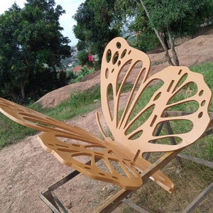Rocking Chair Cnc File, Chair Assembly DXF File, Cnc Chair, Laser Cut ...