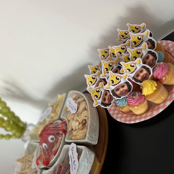 School Bus Driver Cupcake Toppers School Bus Cupcake Toppers Bus Themed ...