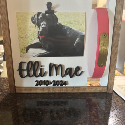 Custom Two Dog Ear Outline Sign, Unique Dog Lover Gift, Dog Ear ...