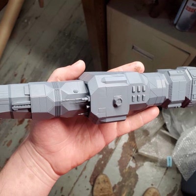 UNN Zenobia/nathan Hale Class, the Expanse Ship Model - Etsy