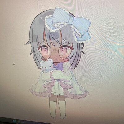 Animated Chat Box Cute Twitch Overlay With Adorable Pink Love Angel ...