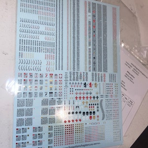 Pre-cut Trident and Skulls Waterslide Transfer Decals Compatible With ...