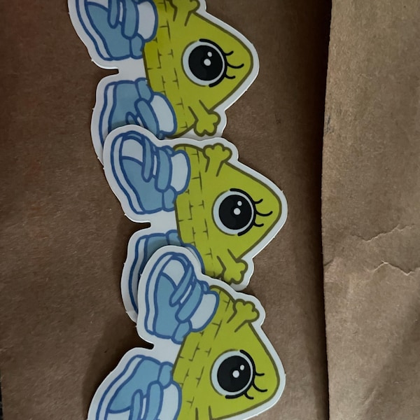 Baby Bill Cipher Chibi Vinyl Sticker From Gravity Falls the Book of ...