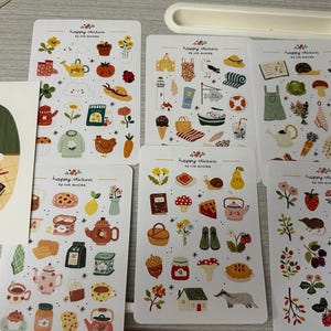 3 Matte Sticker Sheets, Sticker Pack, Sticker Bundle, Cute Stickers ...