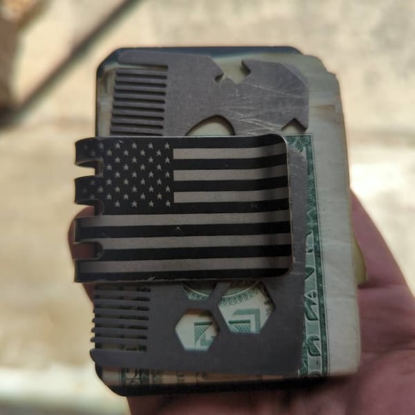 Titanium Multitool Mustache Comb From Calti, Edc Tool, Tactical Tool ...