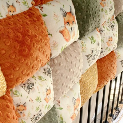 SQUISH Cuddle Fabric Double Soft Sides Minky Stretch Fabric Highland ...